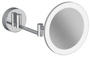 Kludi Vela R - Kosmetické nástěnné zrcátko s LED osvětlením, chrom 5899505W