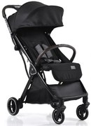 Cangaroo Dětský lehký kočárek Easy fold, do 22kg - černý