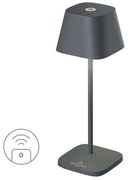 Villeroy & Boch Nabíjecí LED lampička do exteriéru / interiéru Neapel Micro, 20 cm, anthracite 97261