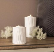 Porcelánový svícen na jednu svíčku