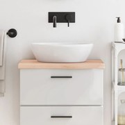 Koupelnová deska 60x40x(2-4) cm neošetřené masivní dřevo 3156009
