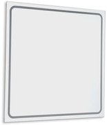 Sapho Gemini II - Zrcadlo s LED osvětlením 70x70 cm GM070