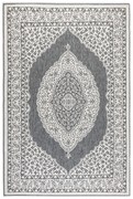 ELLE Decoration, Kusový koberec Gemini 106023 Silver z kolekce Elle – na ven i na doma, 120x170, šedá, chodba / předsíň