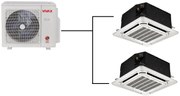 Kazetová Klimatizace Vivax 1+2 (2,6kW + 2,6kW) Multi-split R32