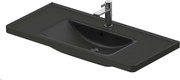 Duravit D-Neo - Umyvadlo 100x48 cm, s přepadem, otvor pro baterii, antracit 2367101300