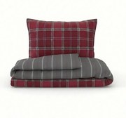 Kvalitex Ložní bavlněné povlečení CAMPUS šedé 1x 240/220, 2x 70/90cm