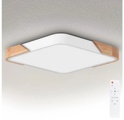 Brilagi - LED Stmívat. svítidlo PILANA LED/60W/230V dub/bílá 56x56 cm + DO
