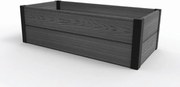 Vyvýšený záhon KETER Maple Trough Graphite