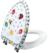Sapho Kid - WC sedátko dětské, duroplast, kovové panty, barevný potisk KC0802.01.1