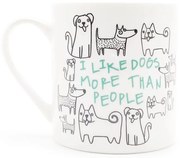 Porcelánový hrnek Dog, 300 ml – s vtipným designem a nápisem pro milovníky psů