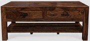 Indický nábytek - Konferenční stolek 110x45x60 Rami z indického masivu palisandr Ořech