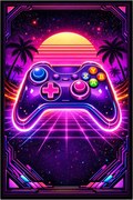 Protiskluzový herní koberec Retro Pad