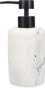 Bílý dávkovač mýdla z polyresinu 250 ml Suds – S|P Collection