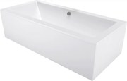 Mexen Cube obdélníková vana 190 x 80 cm s krytem, bílá - 55051908000X