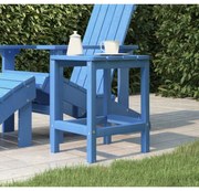 Zahradní stolek Adirondack akvamarínový 38 x 38 x 46 cm HDPE