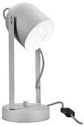 Stolní lampa SURI 1xE27/60W/230V šedá