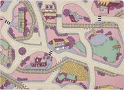 REBEL ROADS KOBEREC Playtime 63 Městečko, protiskluzový pro děti - rů