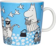 Hrnek Moomin Peace 0,4l, modrý