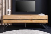 Moderní TV stolek z masivu Living Edge Dub 160cm