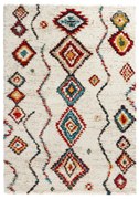 Krémový koberec Mint Rugs Geometric, 160 x 230 cm