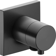 Keuco IXMO - Uzavírací ventil pod omítku, s připojením sprchy, černý chrom kartáčovaný 59541131102