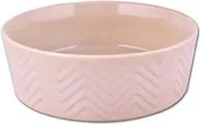 Tommi CZ s.r.o. Miska keramická Zig Zag 18cm písková 1,2l