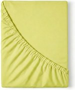 Kvalitex Bavlněné prostěradlo napínací žluté 80x200cm