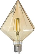 Teplá bílá LED/filamentová žárovka E27, 4 W Kristall – Trio