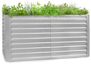 Blumfeldt High Grow Straight, vyvýšený záhon, 200 x 90 x 100cm, 1800 l, ocel
