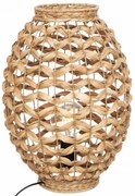 Stolní lampa SAND s stínidlem z hyacintu, výška 40 cm