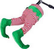 X-MAS Ozdoba nohy ve stromě elf 35 cm