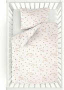 Kvalitex Bavlněné povlečení do dětské postýlky Stars 1x 90/135, 1x 40/60cm
