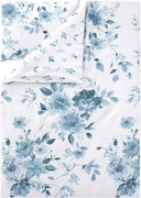 Livarno® Ložní povlečení Renforcé, 140 x 200 cm, 70 x 90 cm (modrá/bílá)