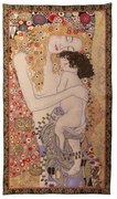 Gobelín  - Les 3 ages by Gustav Klimt