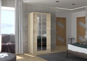 ADRK Furniture Posuvná skříň se zrcadlem DRAGONIS 100 SW-DRA-S-100+A627