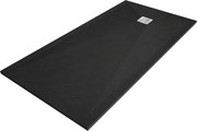 Mexen Stone+ obdélníková kompozitní sprchová vanička 200 x 90 cm, černá - 44709020
