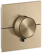 Axor ShowerSelect ID - Termostatická baterie pod omítku, pro 2 spotřebiče, kartáčovaný bronz 36752140