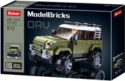 Stavebnice sluban model bricks m38-b1015 anglický suv vůz