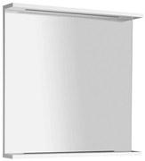 Aqualine Korin - Zrcadlo s LED osvětlením, 70x70 cm, bílá KO380S
