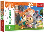 Trefl Puzzle Přátelství v zemi koček/44 cats 27x20cm 30 dílků v krabičce 21x14x4cm