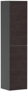 Hansgrohe Xevolos E - Vysoká skříňka 40x176x36 cm, 2 dvířka, panty vlevo, matná šedá/tmavý dub 54220730