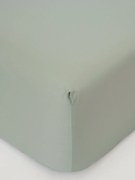 MK Lůžkoviny Saténové prostěradlo Diana 90 × 200 cm - šalvějová