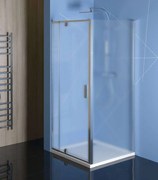 Polysan Easy Line - Sprchový kout 80-90x80 cm, L/P varianta, sklo Brick/chrom EL1638EL3238
