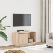 TV skříňka 74 x 35 x 44 cm masivní borové dřevo