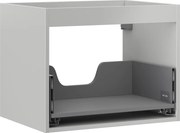 Mexen Box-A, závěsná skříňka 60 cm, 1 zásuvka, šedá matná, 91AX0-0600-470-1-62