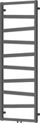 Mexen, Mexen Zoom dekorativní koupelnový radiátor 1430 x 530 mm, 477 W, antracit - W130-1430-530-00-66