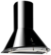 Klarstein Lumio Neo, digestoř, 60 cm, komínová, 610 m³/h, retro design, nerezová ocel, černá