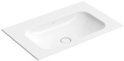Villeroy & Boch Finion - Umyvadlo nábytkové 80x50 cm, bez přepadu, bez otvoru pro baterii, CeramicPlus, alpská bílá 416483R1