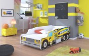 ADRK Furniture Postel s matracem BUILDER 160x80 CH-BUL-160-E1786