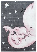 Ayyildiz, Dětský kusový koberec Kids 560 pink, 80x150, růžová, dětský pokoj